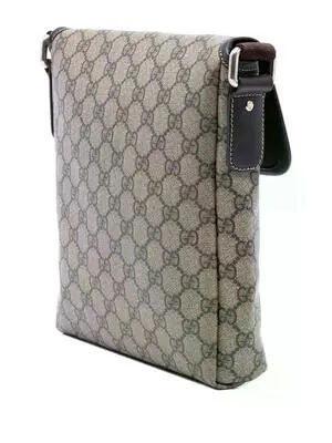Gucci Gg Supreme Crossbody Bag - Neutrals