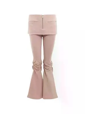 NACHE Zip-detail Flared Pants