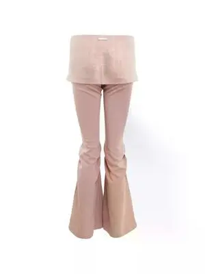 NACHE Zip-detail Flared Pants