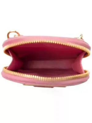 Prada 2013-2026 Embellished Saffiano Lux Phone Pouch Satchel
