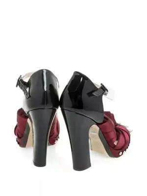 N°21 Crystal-embellished Knotted Sandals
