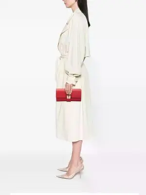 Hermès 2014 Tadelakt Medor 23 Clutch Bag - Red