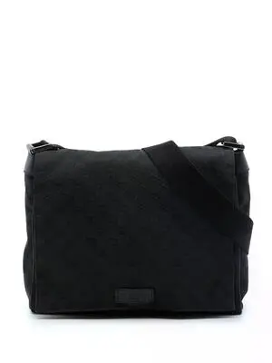 Gucci 2016-2026 Gg Canvas Crossbody Bag - Black