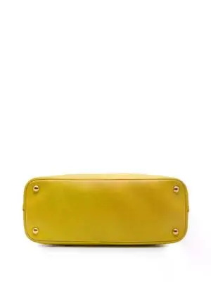 Prada 2010-2026 Large Saffiano Cuir Dome Satchel