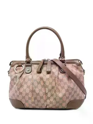 Gucci Gg Canvas Sukey Satchel