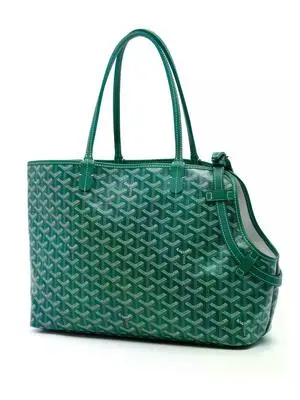 Goyard Pet Carrier Travel Bag - Green