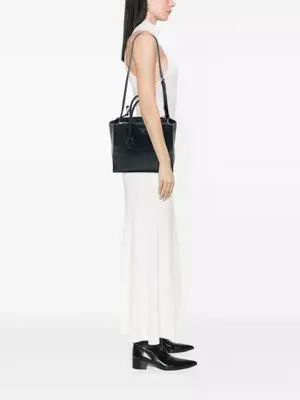 Prada 2013-2026 Glace Calf Twin Pocket Double Handle Satchel