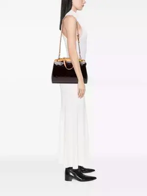 LOUIS VUITTON 2014 Monogram Vernis Brea Mm Satchel