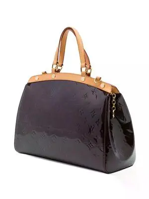 LOUIS VUITTON 2014 Monogram Vernis Brea Mm Satchel