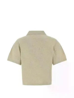 MARANT ETOILE Althea Logo-patch Polo Shirt - Grey