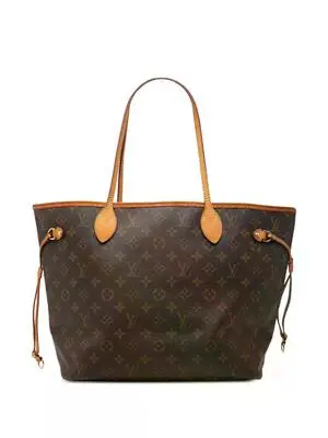 LOUIS VUITTON 2010 Monogram Neverfull Mm Tote Bag - Brown