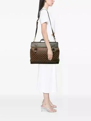 LOUIS VUITTON 1997 Damier Ebene West End Pm Travel Bag