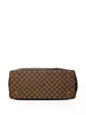 LOUIS VUITTON 1997 Damier Ebene West End Pm Travel Bag