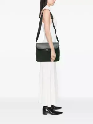 LOUIS VUITTON 2002 Bicolor Taiga And Canvas Taimyr Crossbody Bag