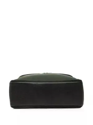LOUIS VUITTON 2002 Bicolor Taiga And Canvas Taimyr Crossbody Bag