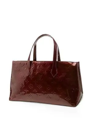 LOUIS VUITTON 1990-2010 Monogram Vernis Wilshire Pm Handbag - Red