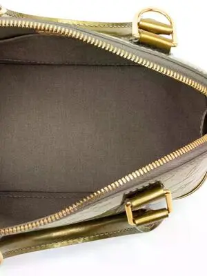 LOUIS VUITTON 1990-2010 Monogram Vernis Alma Bb Satchel