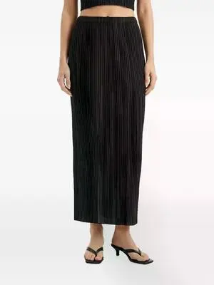 Issey Miyake Pleated Midi Skirt