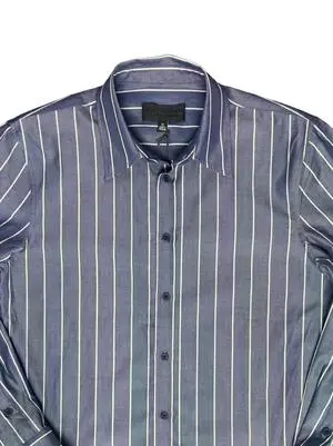 NILI LOTAN Raphael Striped Shirt