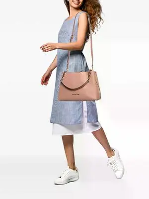 Michael Kors Large Portia Satchel Bag - Pink