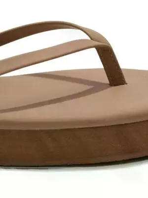 Tkees Lily Platform Leather Flat Sandals