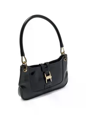 Gucci Jackie 1961 Piston-lock Shoulder Bag - Black