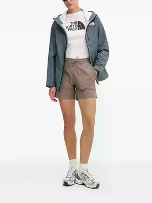 Columbia Roc Drawstring-waist Patch-pocket Shorts - Brown