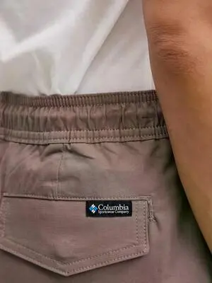 Columbia Roc Drawstring-waist Patch-pocket Shorts