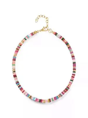 NIALAYA JEWELRY Tourmaline-embellishment Necklace - Gold