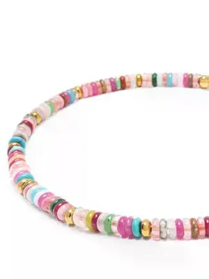 NIALAYA JEWELRY Tourmaline Beaded Necklace