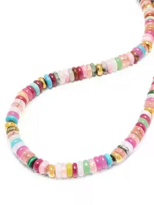 NIALAYA JEWELRY Tourmaline Beaded Necklace