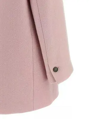 TELA Nomade Herringbone Double-breasted Blazer