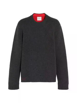 BARRIE Double-faced Cashmere Sweater