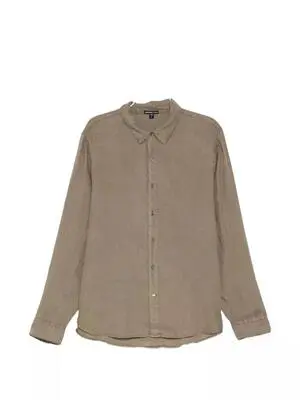 JAMES PERSE Lightweight Linen Shirt - Green