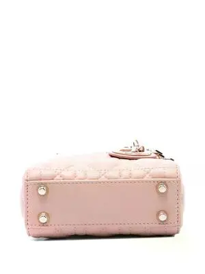 Dior Micro Lambskin Lady Satchel - Pink