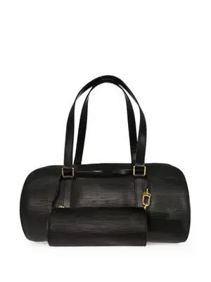 LOUIS VUITTON 1996 Soufflot Shoulder Bag - Black