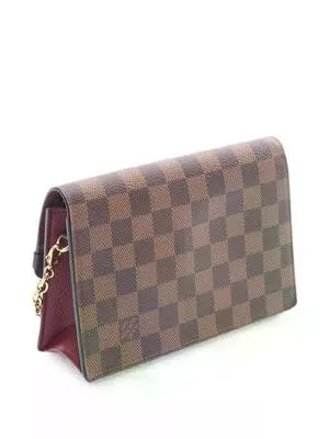 LOUIS VUITTON 2019 Damier Ebene Vavin Wallet On Chain Crossbody Bag