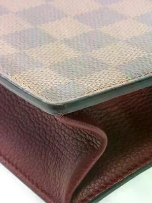 LOUIS VUITTON 2019 Damier Ebene Vavin Wallet On Chain Crossbody Bag