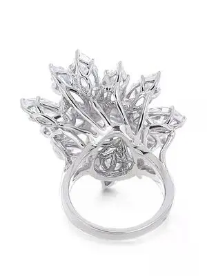 FANTASIA BY DESERIO Flower Cocktail Ring