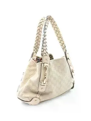 Gucci 2000-2015 Guccissima Horsebit Pelham Shoulder Bag