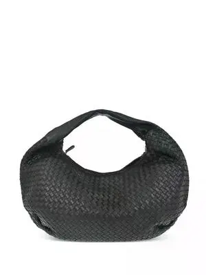 Bottega Veneta 2010 Intrecciato Handbag - Black