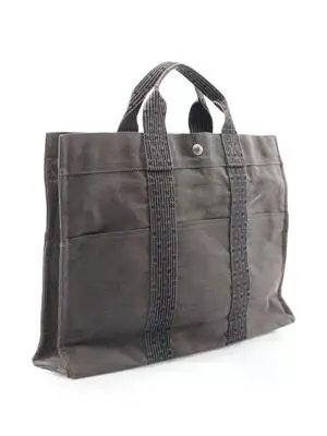 Hermès 20th Century Canvas Herline Mm Tote Bag