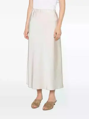 BETTY BARCLAY Leopard Print Midi Skirt