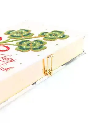 OLYMPIA LE-TAN Lady Luck Embroidered Clutch Bag