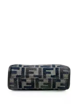 Fendi Nano Peekaboo Satchel - Grey