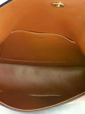 Celine Tabou Clutch With Strap Smooth Calfskin Shoulder Bag