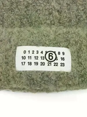 MAISON MARGIELA Logo-patch Beanie Hat