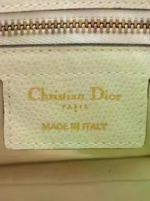 Dior 2018-2026 Grained Calfskin Saddle Bag Shoulder Bag