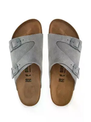 BIRKENSTOCK Zürich Suede Leather Sandals