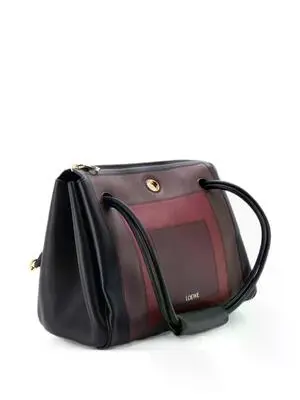 Loewe X Albers Madrid Leather Medium Shoulder Bag